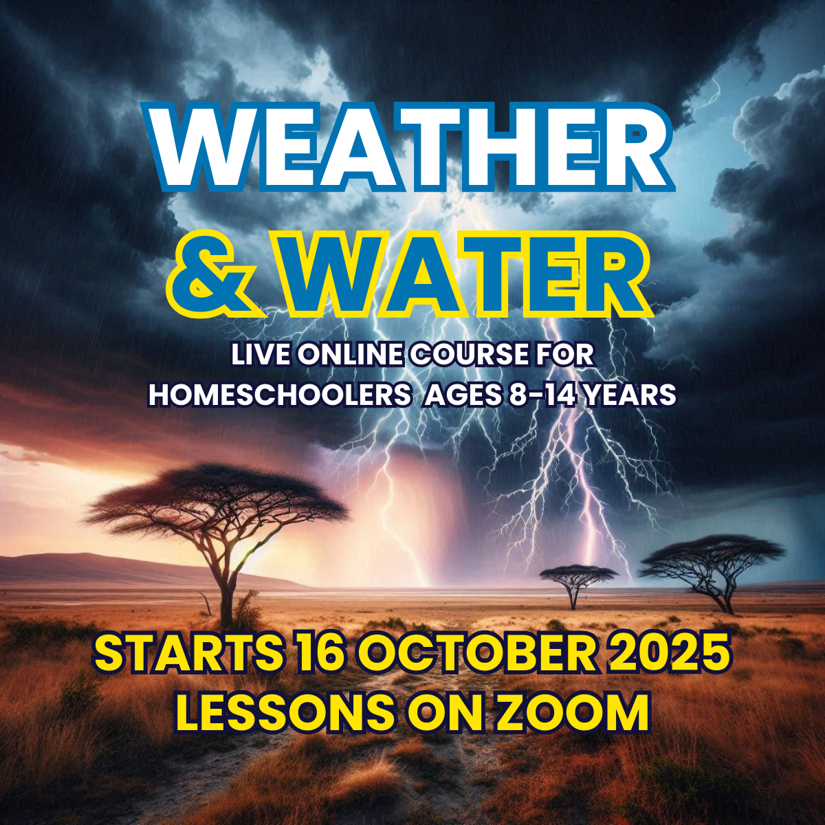 Weather & Water Online Course - Wild Wander Learning Collective